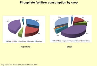 Phosphate fertilizer use in Brasil and Argentina. "Fertilizer ...