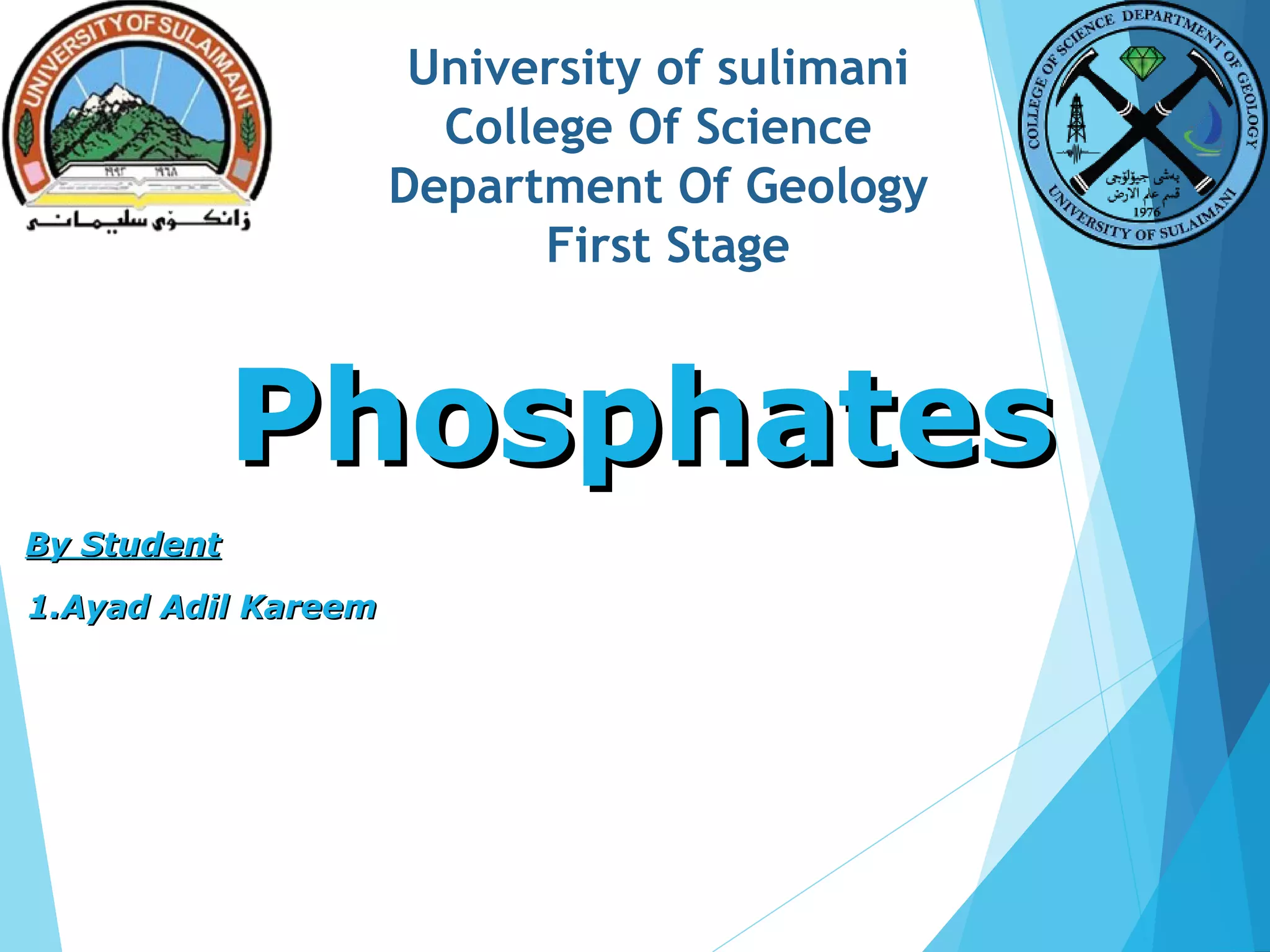 Phosphates group mineral | PPT | Chemistry | Science