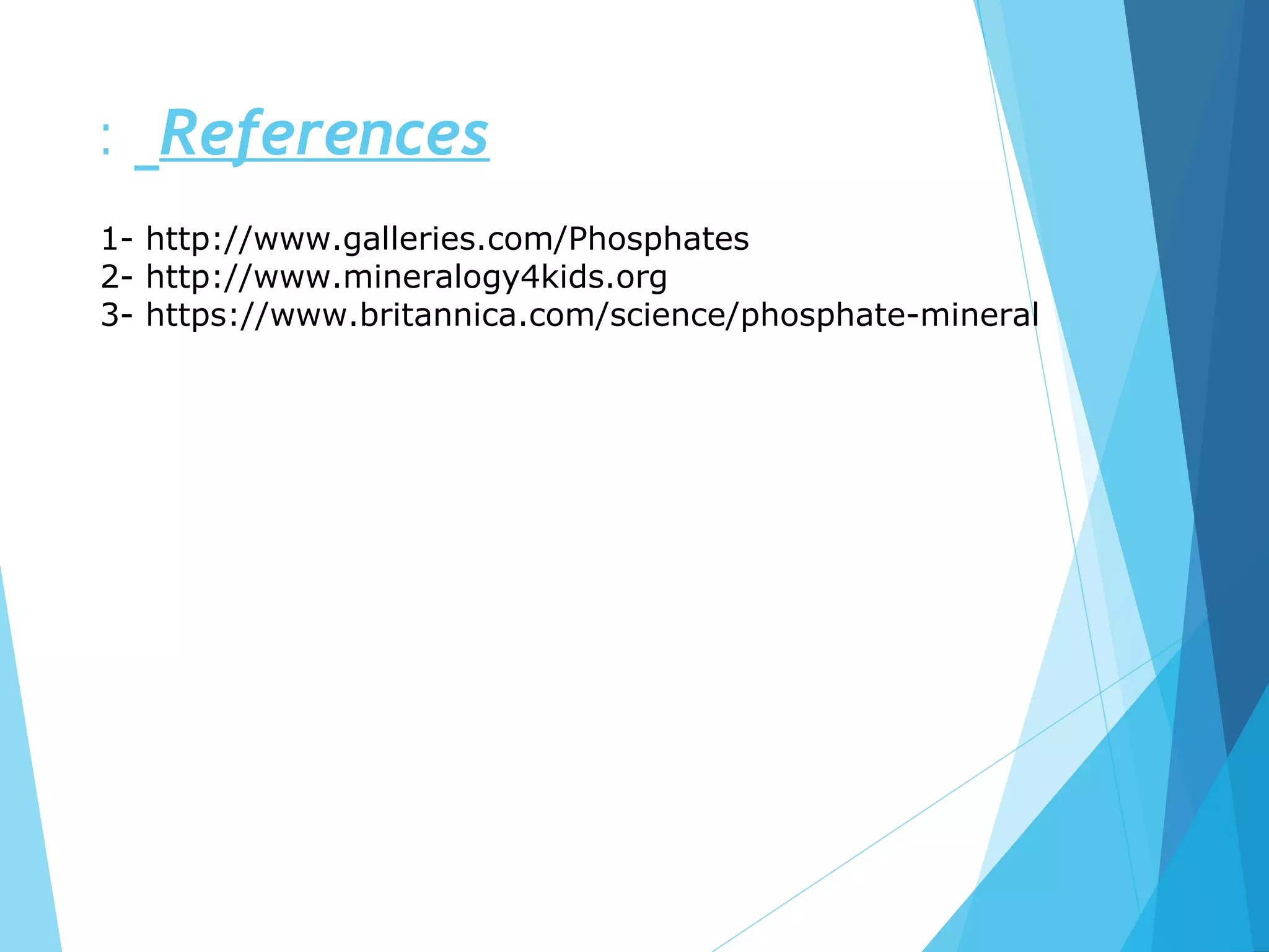 Phosphates group mineral | PPT