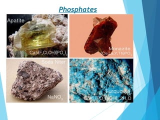 Phosphate Minerals Examples