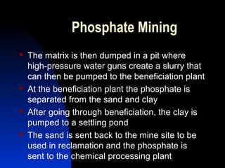 Phosphate mining | PPT