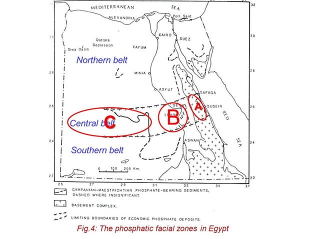 PHOSPHATE ORE DEPOSITS IN EGYPT | PDF