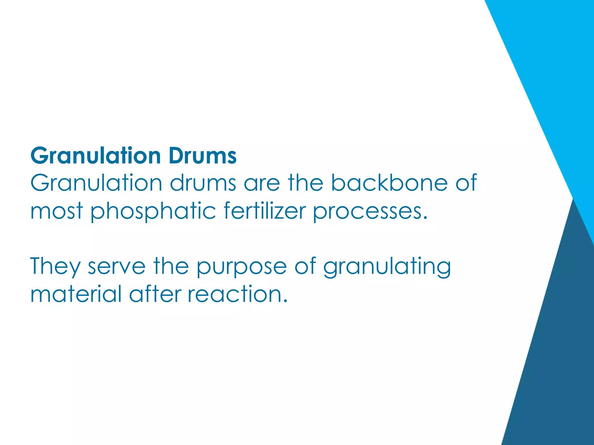 Phosphate Processing Equipment Overview | PDF