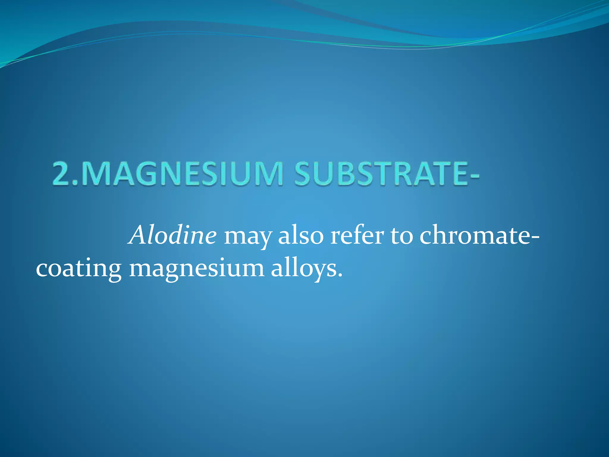 Phosphating and chromating | PPTX