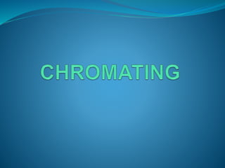 Phosphating and chromating | PPTX