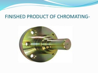 Phosphating and chromating | PPTX