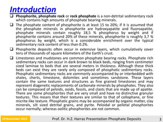 Phosphite ore deposits | PDF