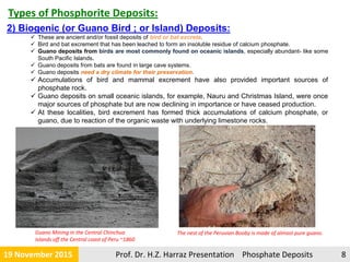 Phosphite ore deposits | PDF