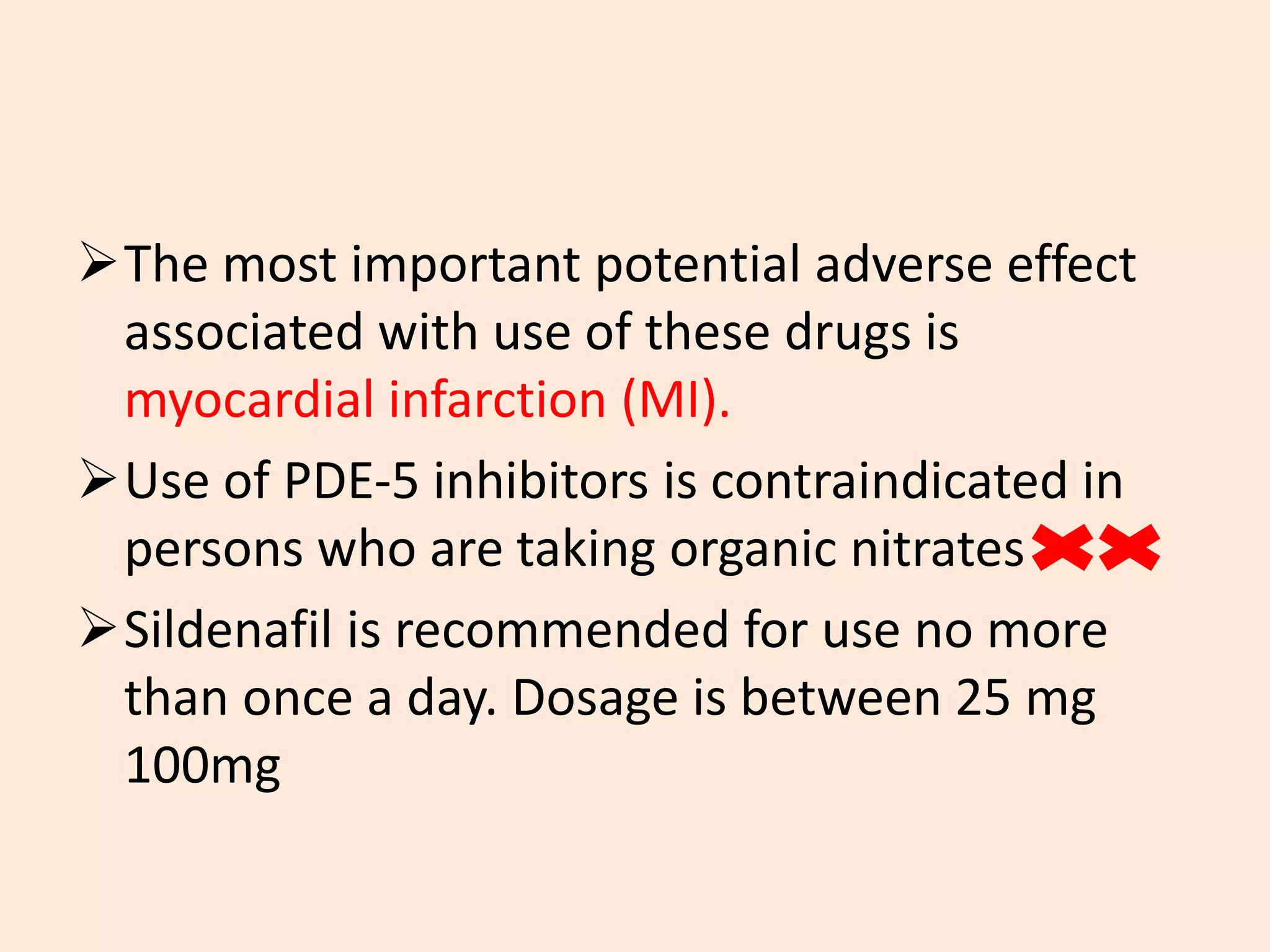 Phosphodiesterase 5 inhibitors (PDE5i) | PPTX