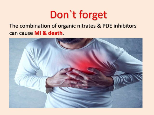 Phosphodiesterase 5 inhibitors (PDE5i) | PPTX