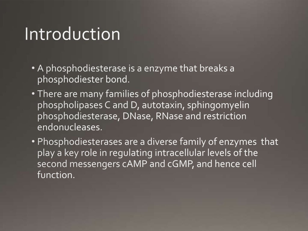 Phosphodiesterase inhibitors