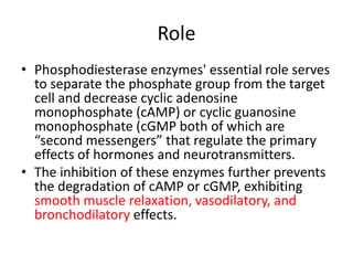 phosphodiesterase inhibitors.pptx