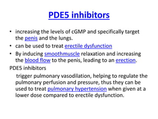 phosphodiesterase inhibitors.pptx