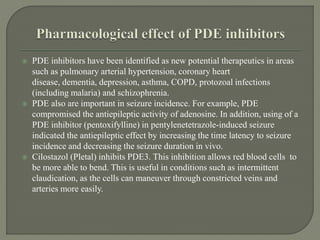 Phosphodiesterases | PPTX