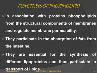 Phospholipid complex ppt | PPTX