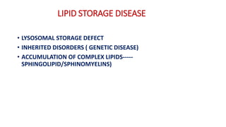 Phospholipids chemistry & lipid storage diseases | PPT