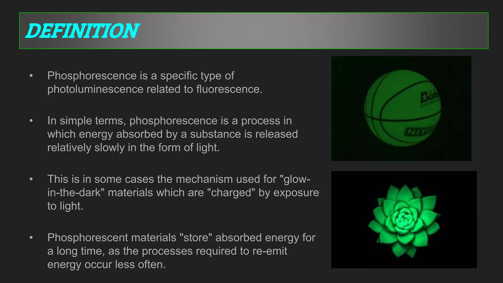Phosphorescence | PPTX