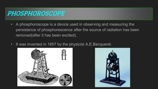 Phosphorescence | PPTX
