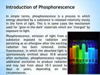 Phosphorescence, In the present of quencher | PPT