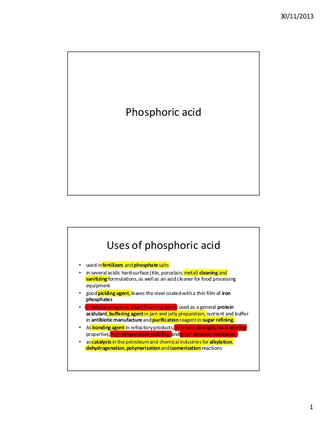 Phosphoric acid Industries