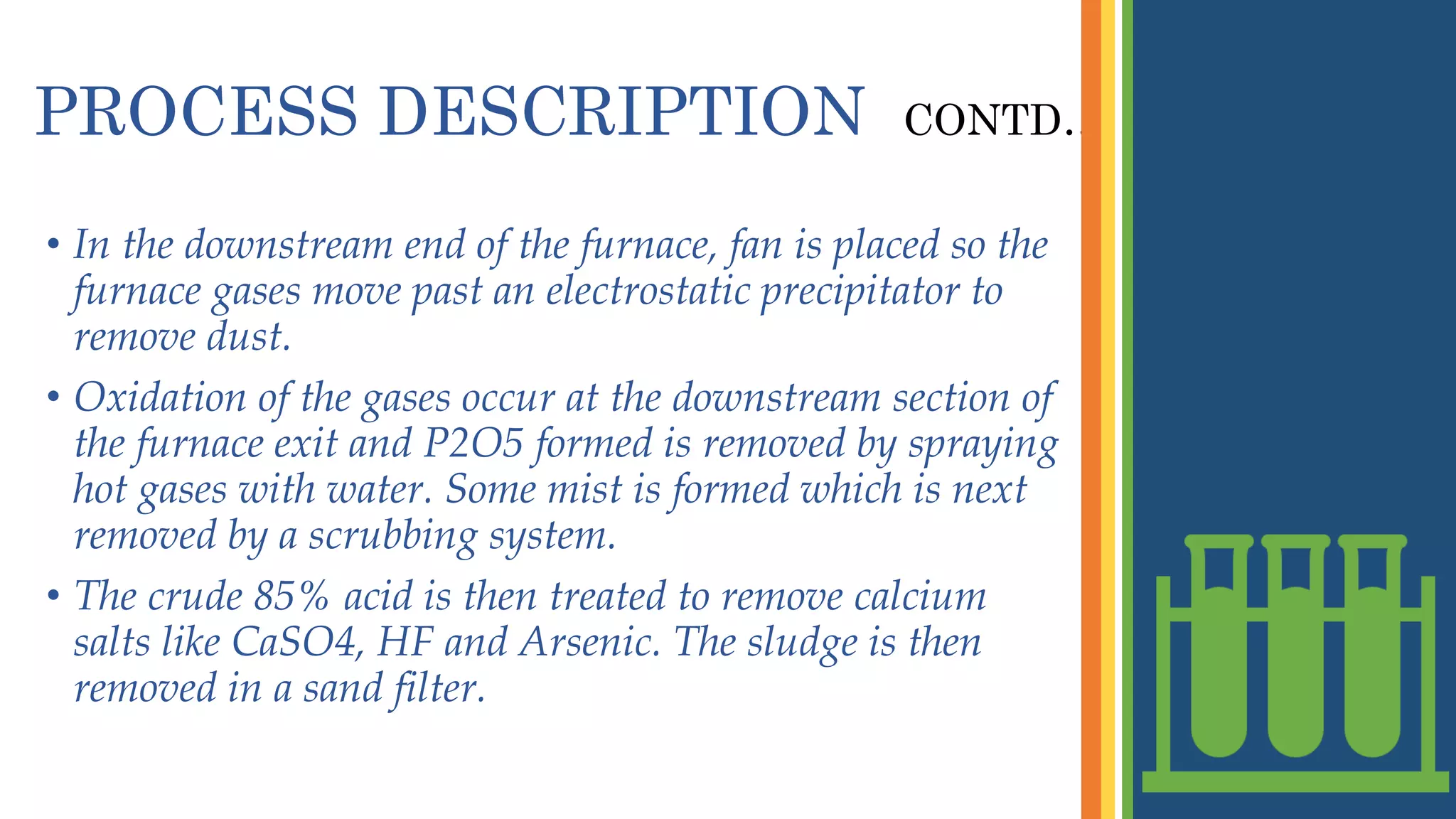 Phosphoric acid [CHEMICAL PROCESSS INDUSTRIES] | PPTX