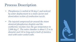 Phosphoric acid [CHEMICAL PROCESSS INDUSTRIES] | PPTX