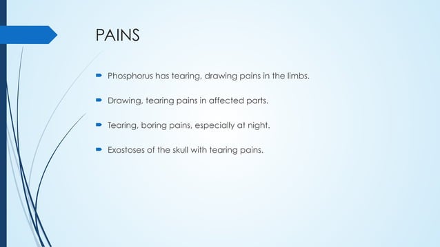 Homeopathy Drug picture of phosphorus ppt | PPT