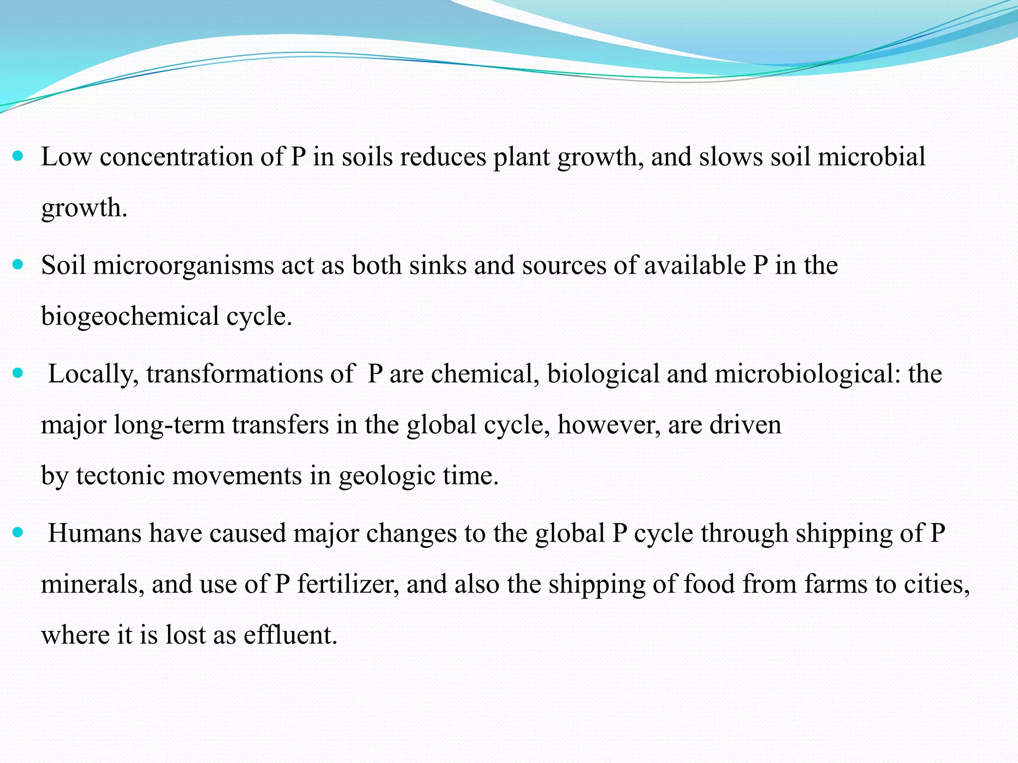 Phosphorous cycle | PPTX