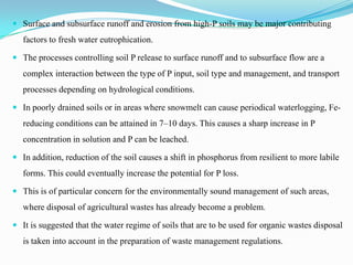 Phosphorous cycle | PPTX