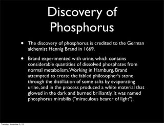 Phosphorus | PDF