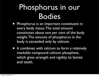 Phosphorus | PDF