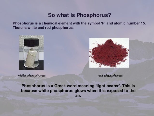 Phosphorus a scarce resource ppt #scichallenge2017