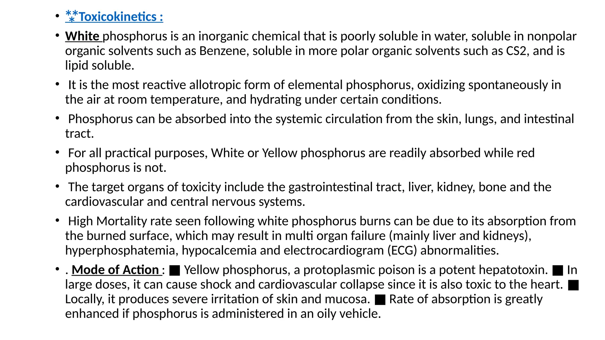 phosphorus poising industrial workers work at phosphorus | PPTX