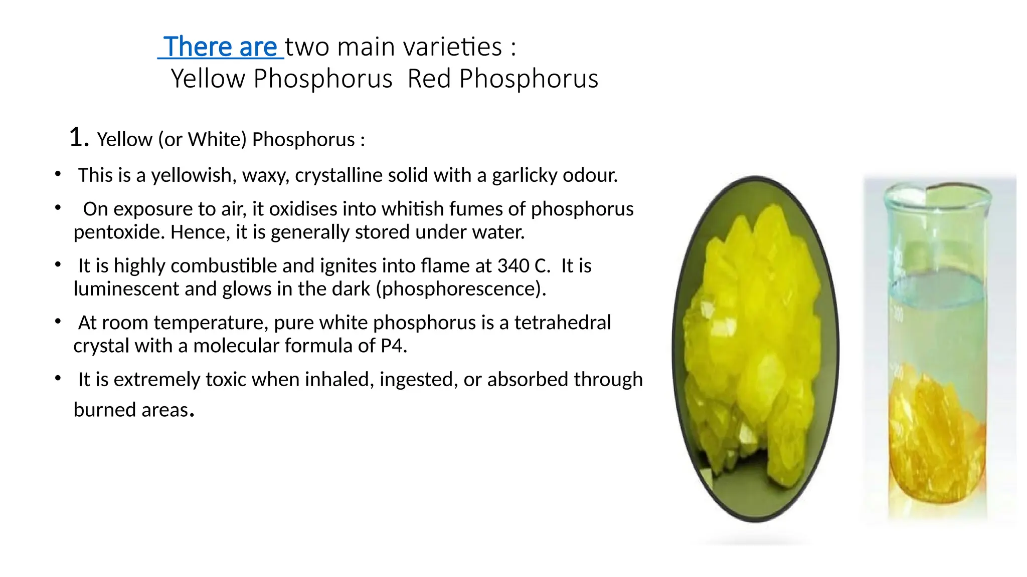 phosphorus poising industrial workers work at phosphorus | PPTX
