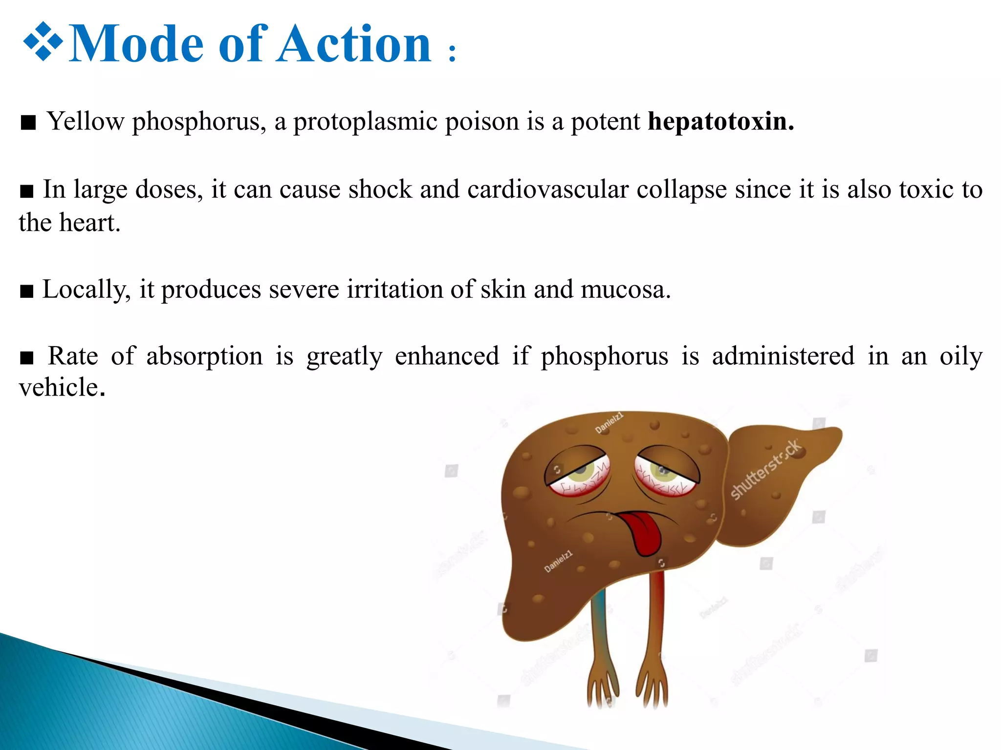 Phosphorus poisoning | PDF