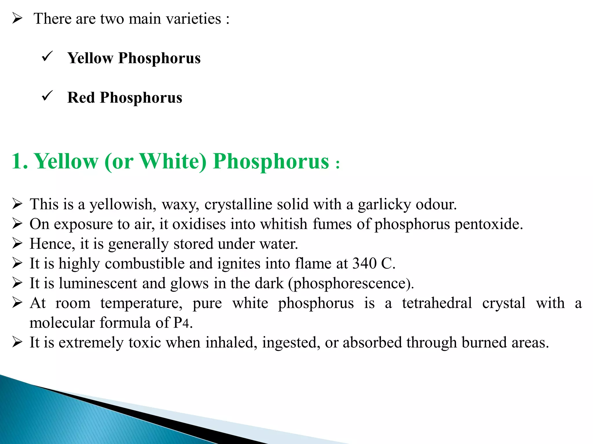 Phosphorus poisoning | PDF
