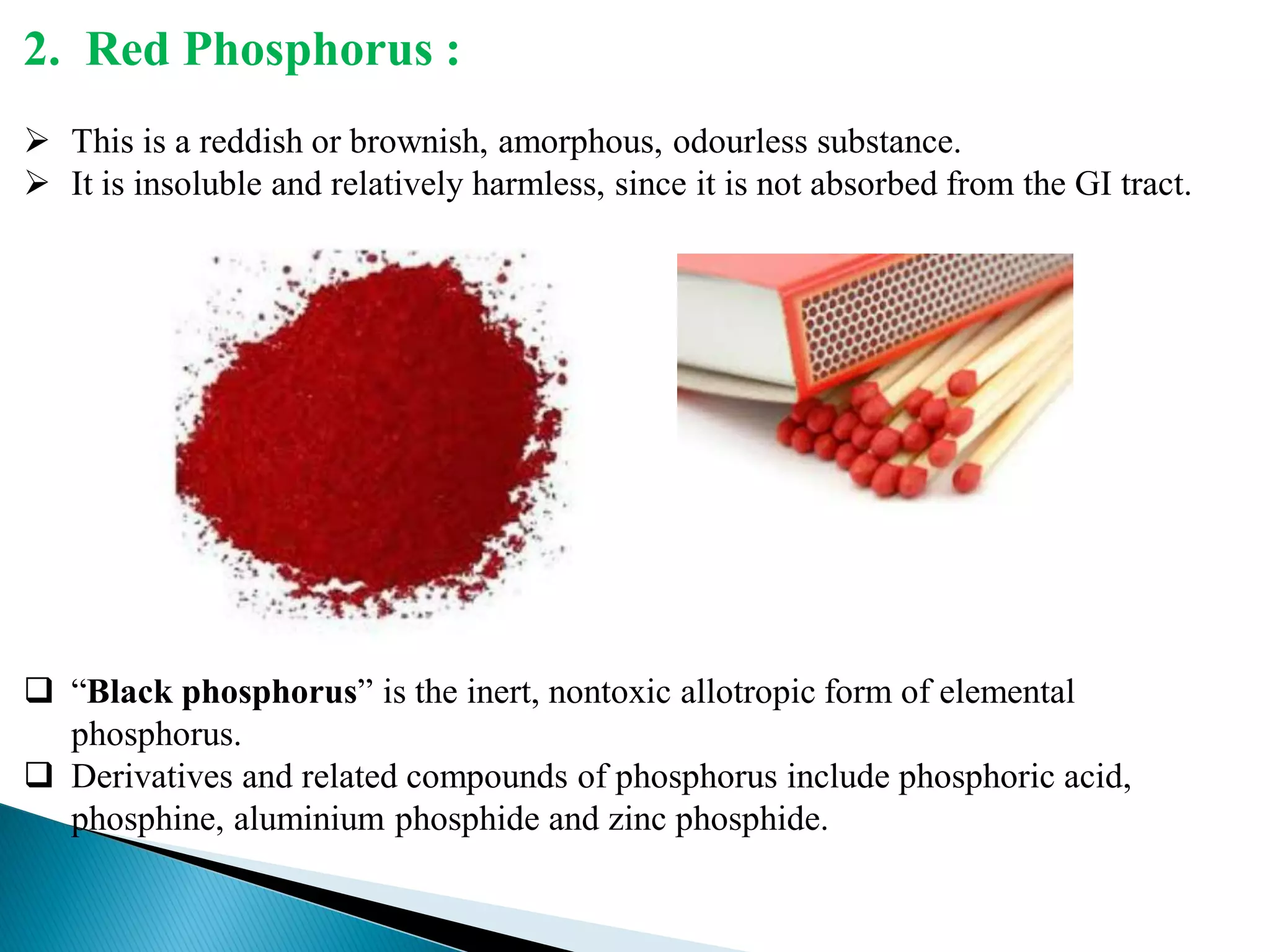 Phosphorus poisoning | PDF