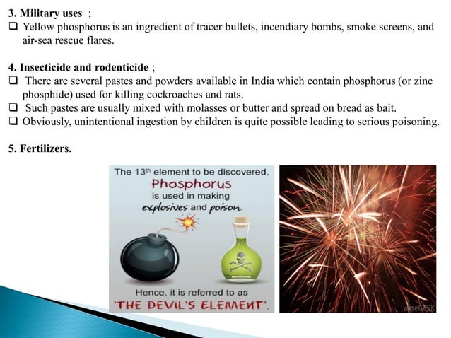 Phosphorus poisoning | PDF | Chemistry | Science