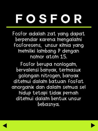 Daur Fosfor || Phosporus Cycle | PPTX