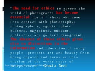 Phot Editing Code of Ethics | PPT