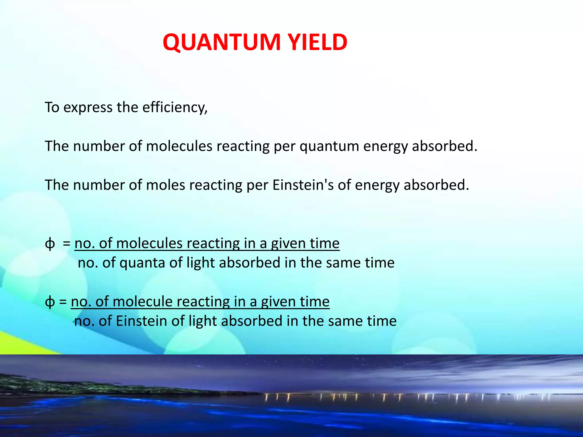 Photochemistry | PPTX