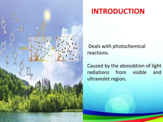 Photochemistry | PPTX | Chemistry | Science