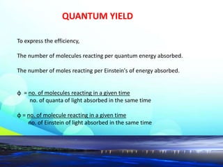Photochemistry | PPTX