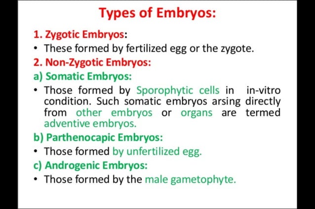 Somatic Embryogenesis | PPT