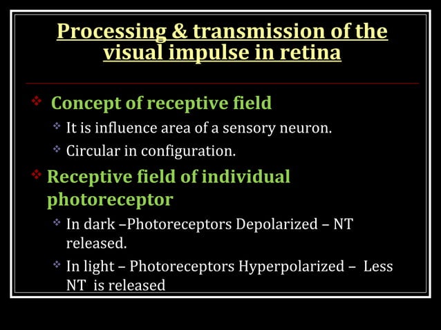 PHOTOCHEMISTRY OF VISION | PPT | Eye and Vision Conditions | Diseases ...