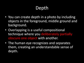 Photo composition | PPTX | Photography | Arts and Crafts