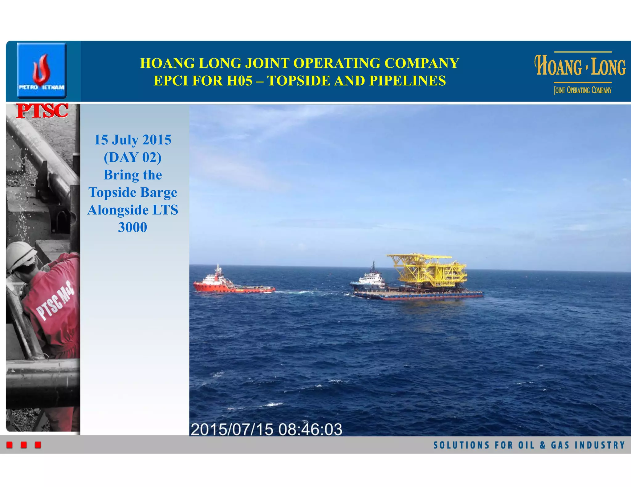 H5 Topside installation | PDF