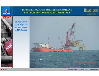 H5 Topside installation | PDF