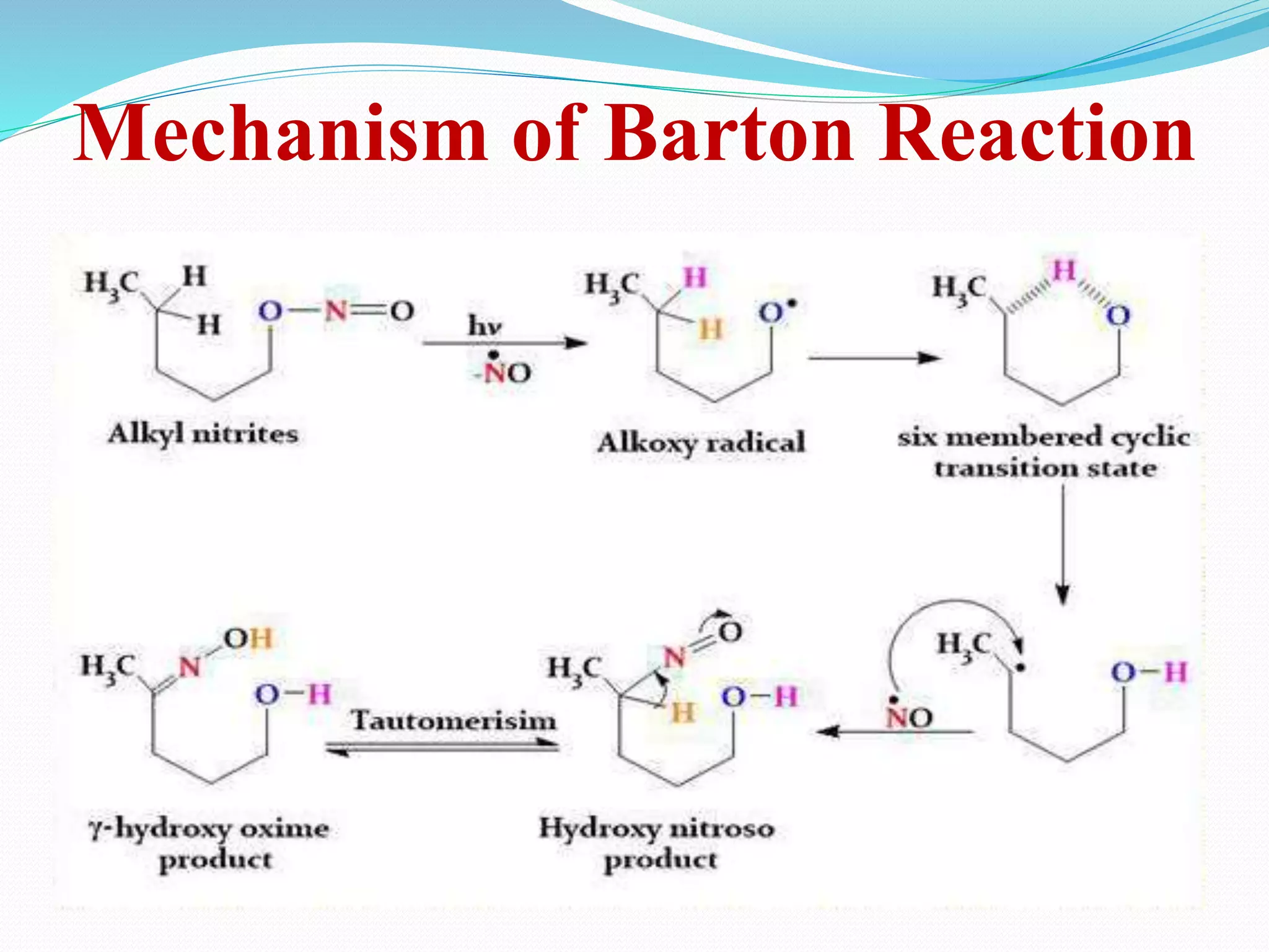 Photo fries rearrangement & Barton reaction | PPTX