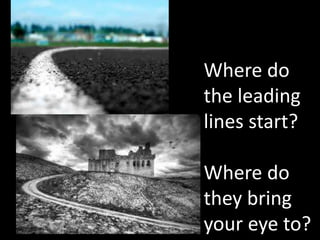 Photo leading lines | PPTX